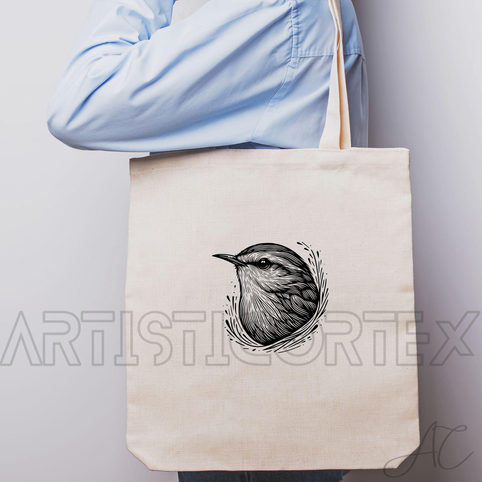 Wren SVG Bundle, Wren Bird PNG , Songbird Clipart, Hand Drawn Wren ...