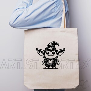 Cute Goblin SVG & PNG Bundle, Goblin Clipart, Hand Drawn Cute Goblin ...
