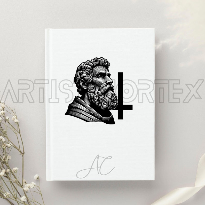 Saint Peter SVG Bundle, Peter Cross PNG, St Peter and Key Clipart, Hand ...