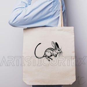 Delicate Jerboa SVG Bundle, Jerboa Line Art PNG, Floral Jerboa Clipart ...