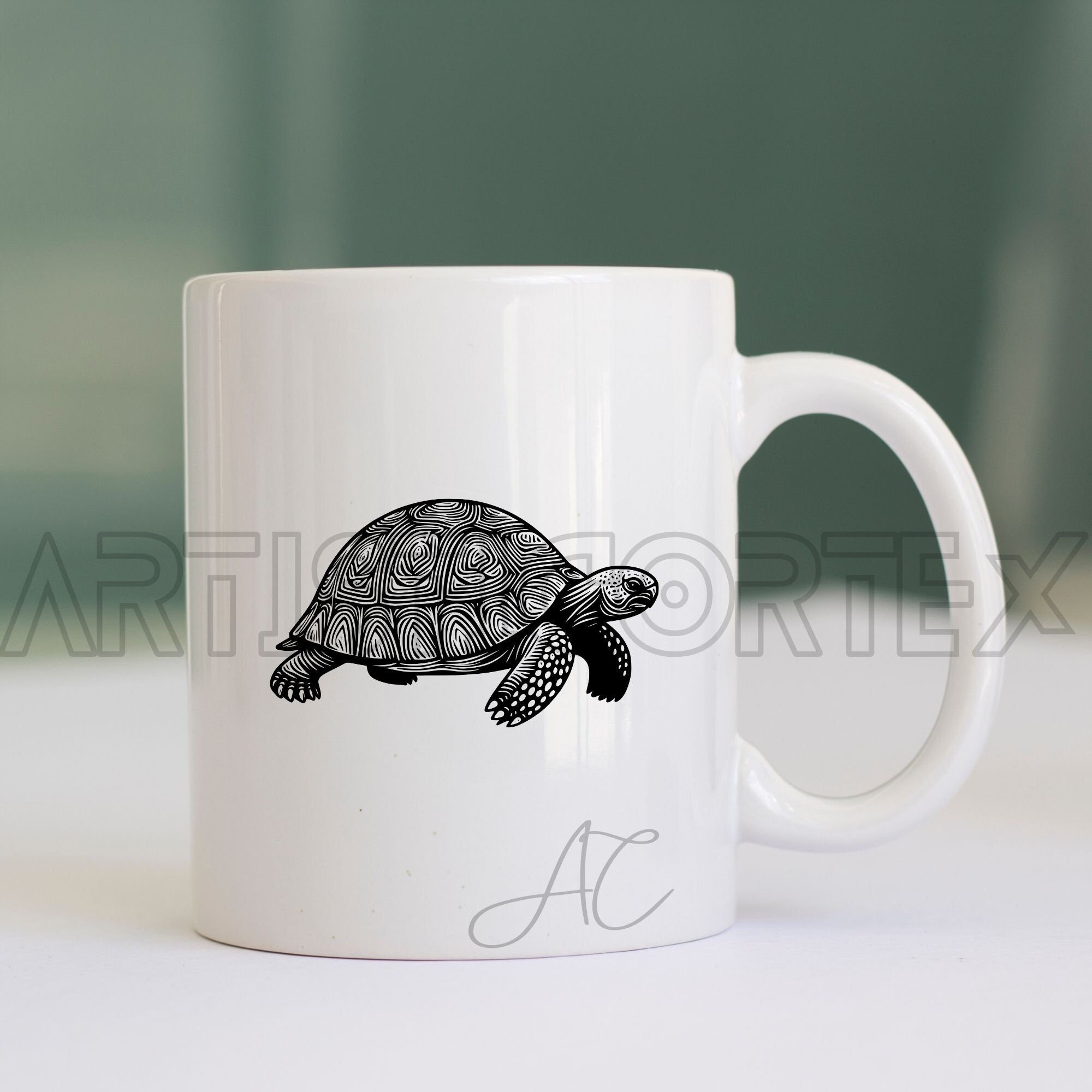 Tortoise SVG Bundle, Cute Tortoise PNG, Tortoise Logo, Hand Drawn ...