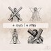 St Andrew SVG Bundle, Andrew the Apostle PNG, Saint Andrew Clipart ...