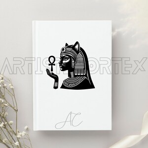 Bastet SVG Bundle, Bastet Goddess PNG ,cat Goddess Clipart, Hand Drawn ...