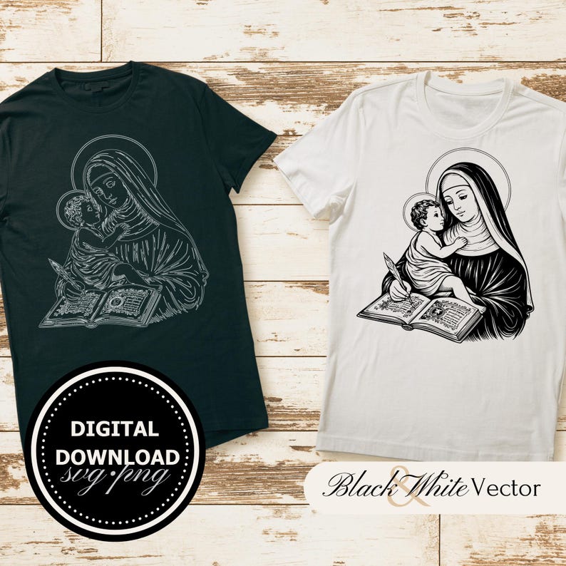 Catherine of Bologna SVG Bundle, Saint Catherine PNG, St Catherine ...