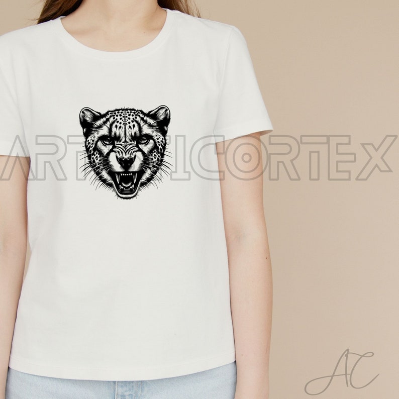 Cheetah SVG Bundle, Cheetah Running PNG, Cheetah Face Clipart, Hand ...