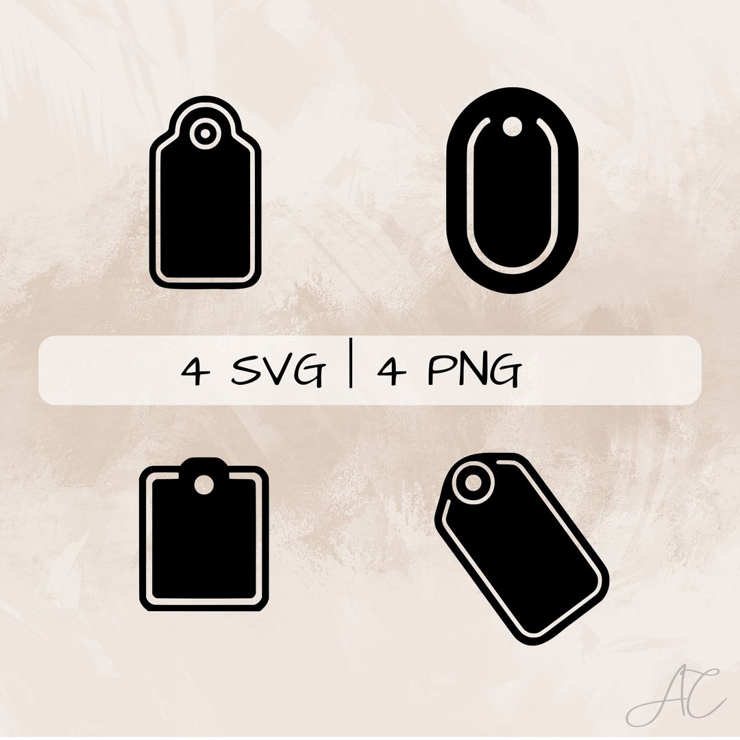 Tags SVG Bundle, Labels PNG, Gift Tag Clipart, Hand Drawn Tags Pictures ...