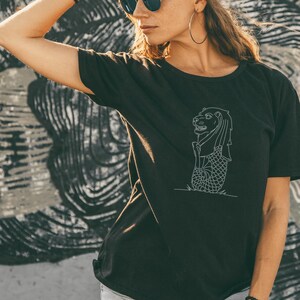 Merlion SVG Bundle, Singapore PNG, Merlion Clipart, Hand Drawn Merlion ...