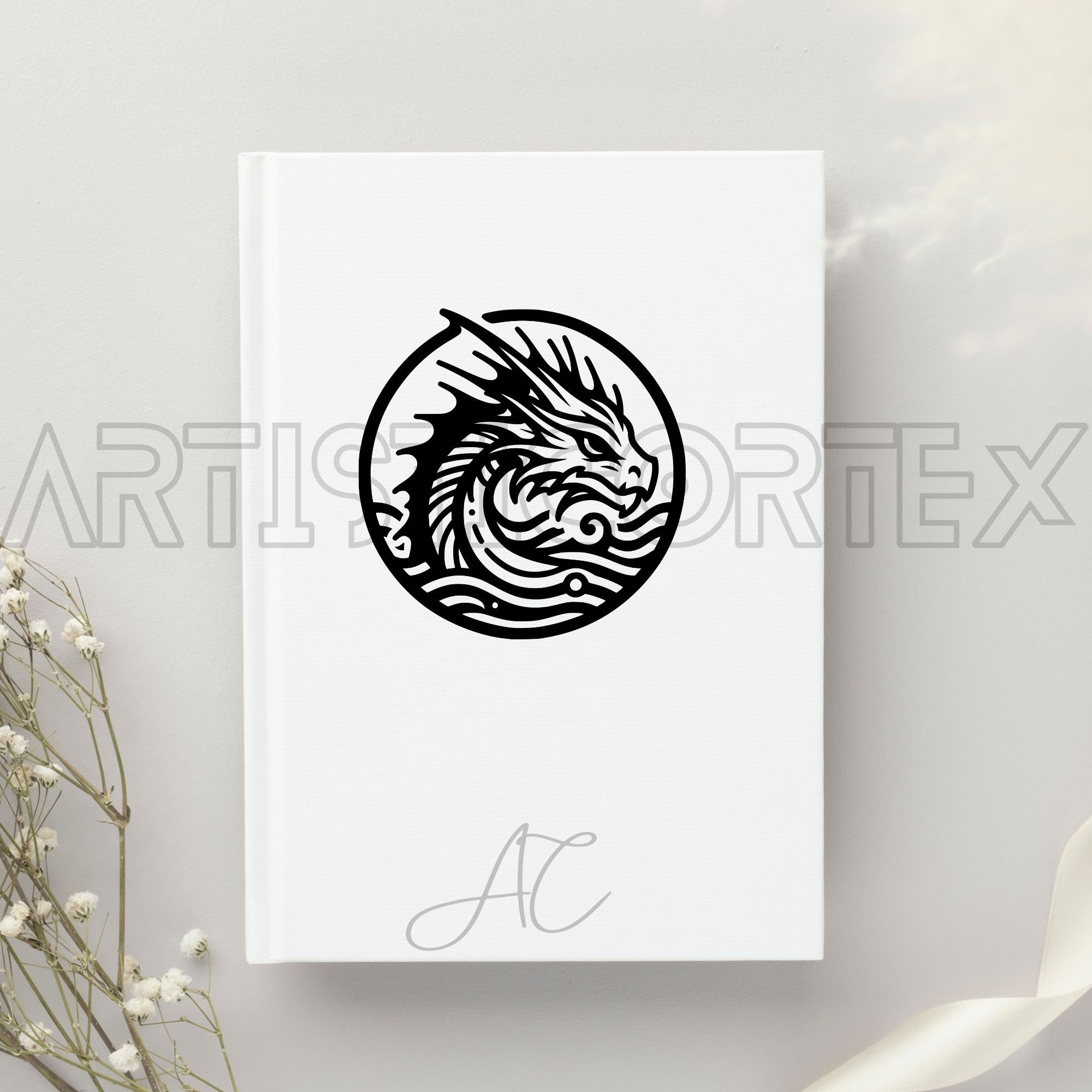 Sea Dragon SVG & PNG Bundle, Dragon Clipart, Hand Drawn Sea Dragon ...