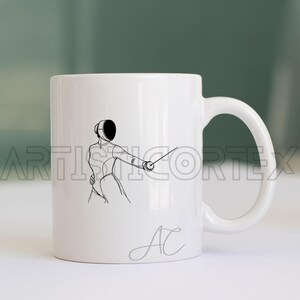 Delicate Fencing SVG Bundle, Fencing Line Art PNG, Woman Fencer Clipart ...