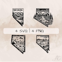 Nevada Flag Map SVG, PNG - American Flag Svg, Nevada Outline Svg ...