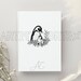 Penguin SVG Bundle, Penguin Chick PNG, Penguin Mother Clipart, Hand ...