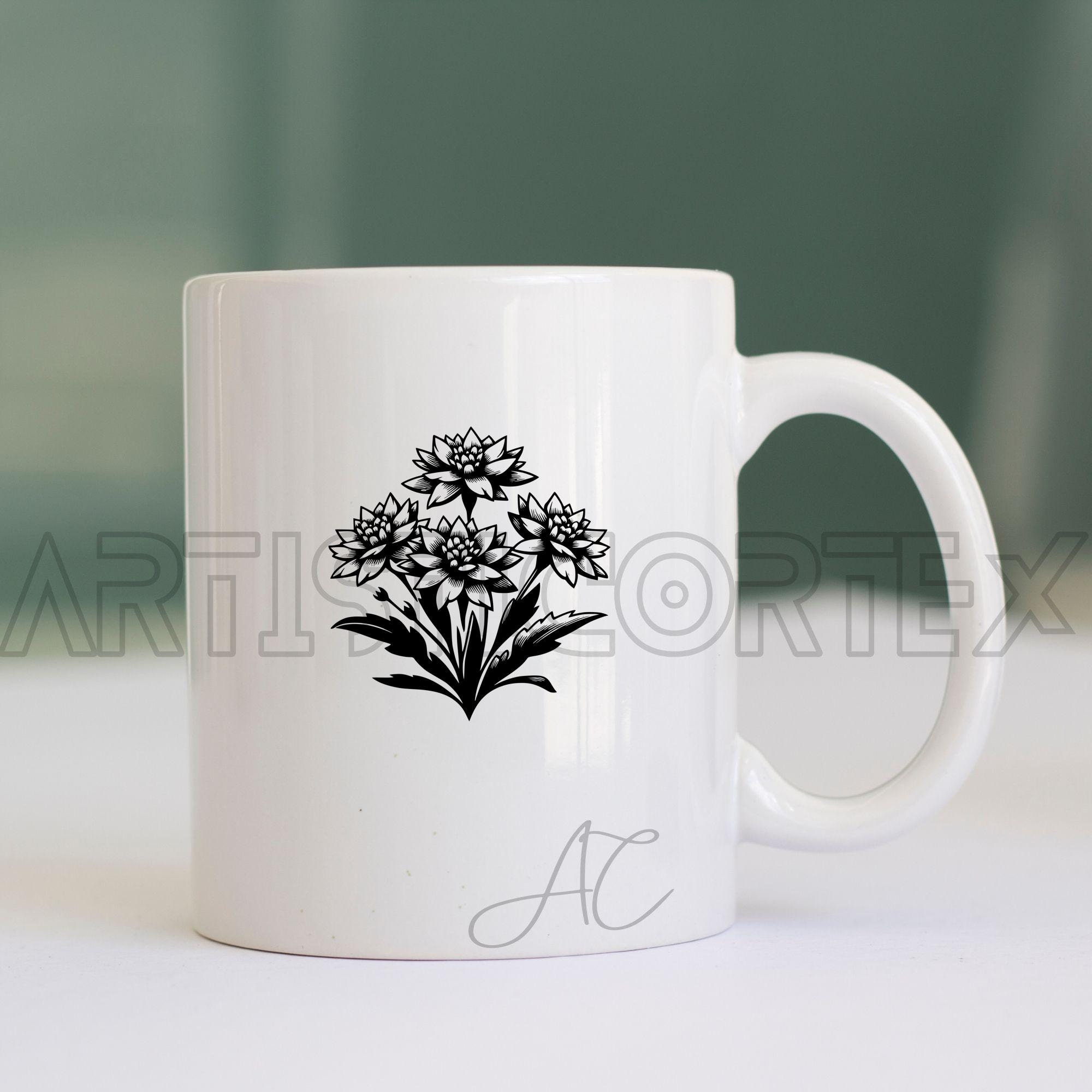 Edelweiss SVG Bundle, Edelweiss Flower PNG ,edelweiss Scene Clipart ...