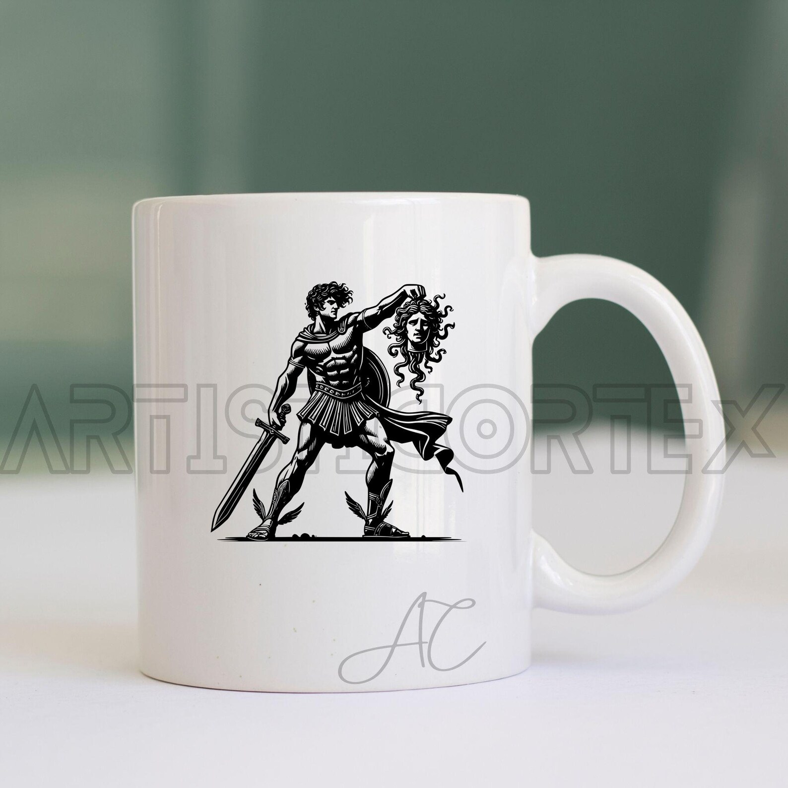 Perseus SVG Bundle, Perseus and Medusa PNG ,greek Myhtology Clipart ...