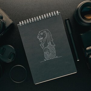 Merlion SVG Bundle, Singapore PNG, Merlion Clipart, Hand Drawn Merlion ...