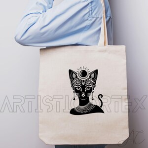 Bastet SVG Bundle, Bastet Goddess PNG ,cat Goddess Clipart, Hand Drawn ...