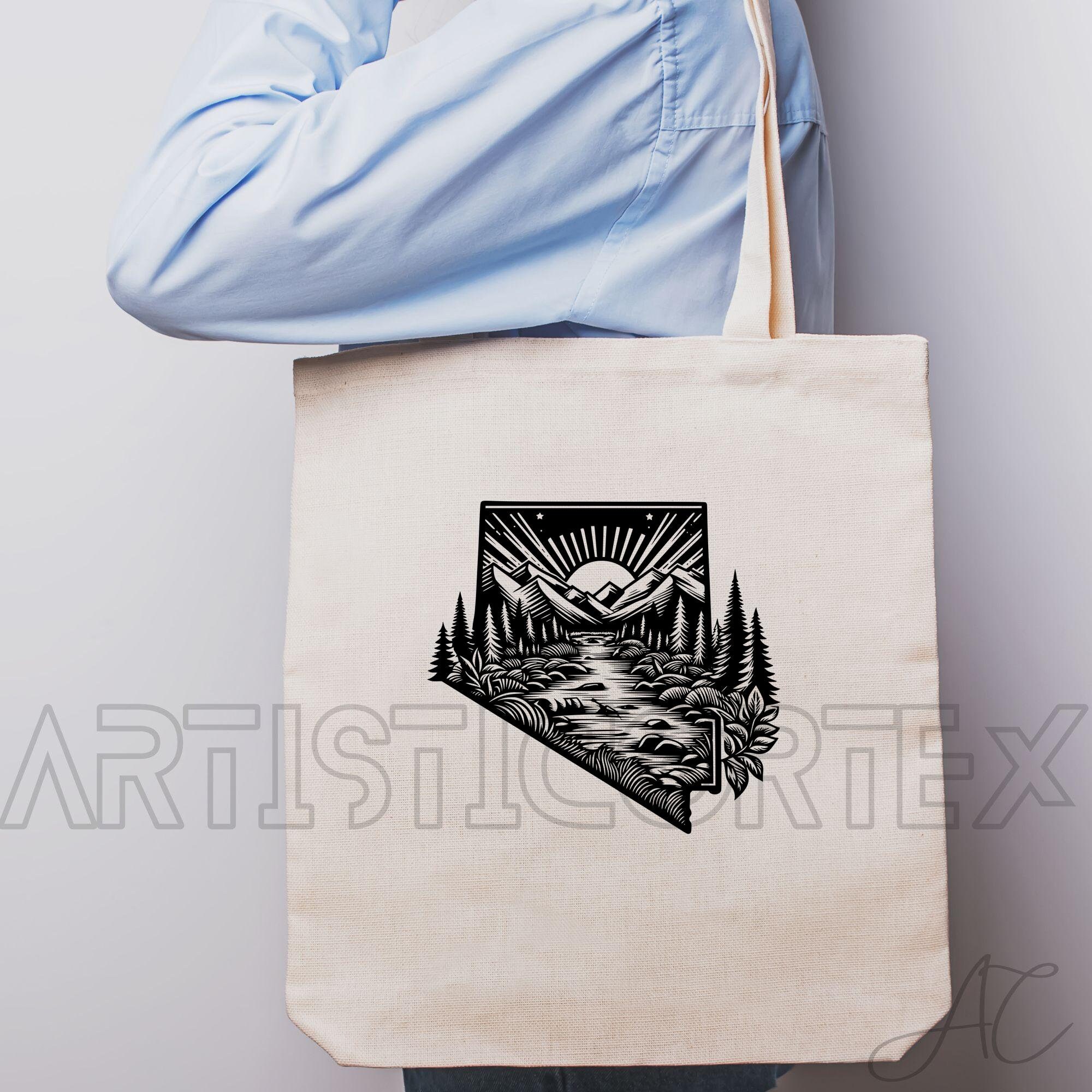 Nevada SVG Bundle, Nevada Outline PNG ,nevada State Map, Hand Drawn ...