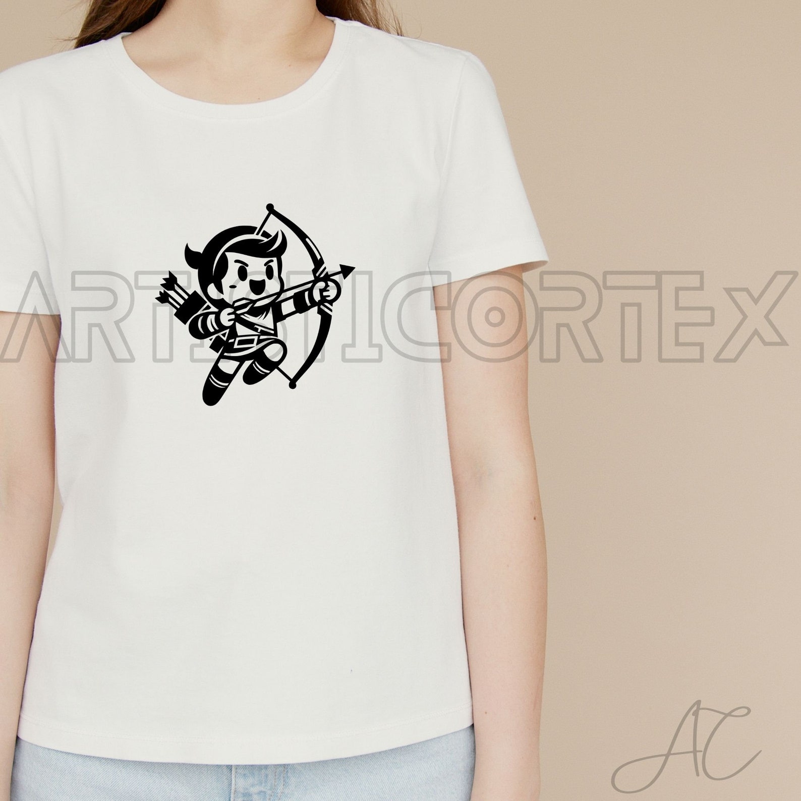 Archer SVG & PNG Bundle,cute Archer Clipart, Hand Drawn Archer Pictures ...