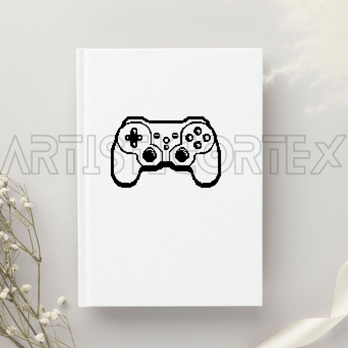 Gaming Pixel SVG Bundle, PNG, Pixel Game Controller Vector, Hand Drawn ...
