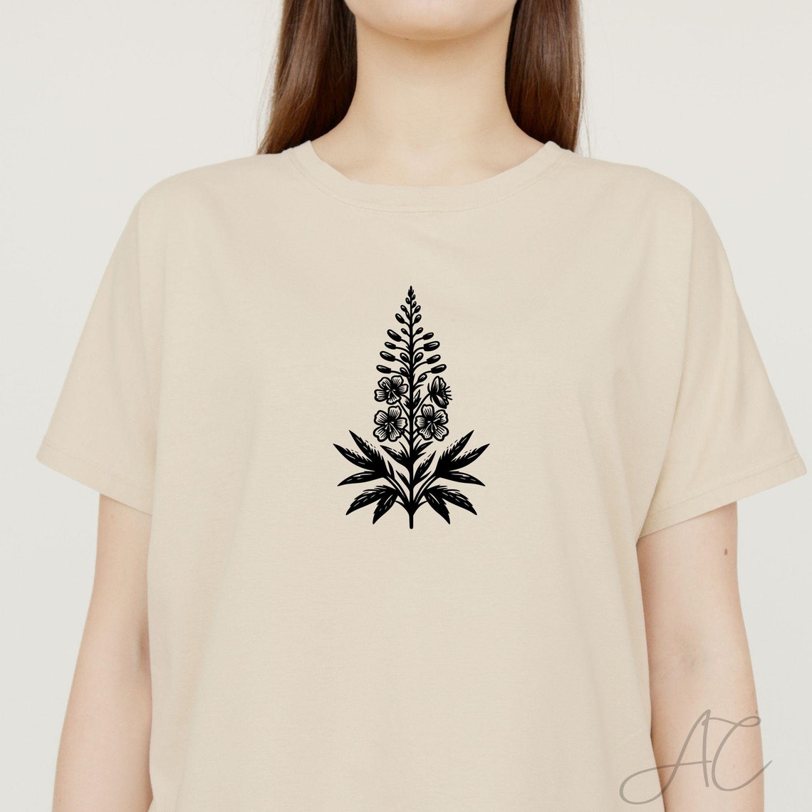 Fireweed Flower SVG Bundle, Fireweed PNG ,fireweed Flower Clipart, Hand ...