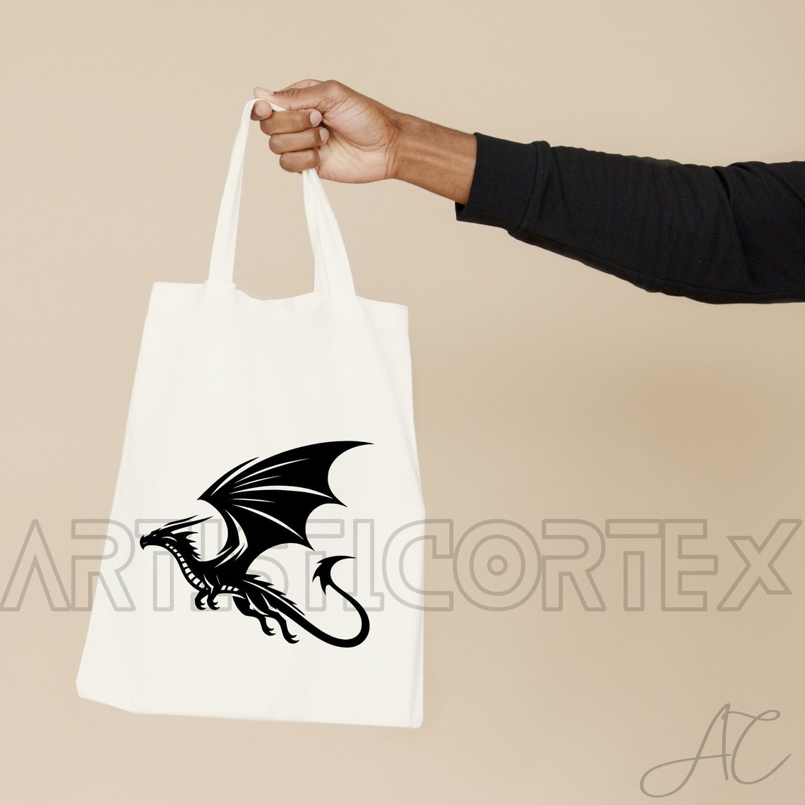 Dragon SVG Bundle, Flying Dragon PNG, Dragon Wings Clipart , Hand Drawn ...