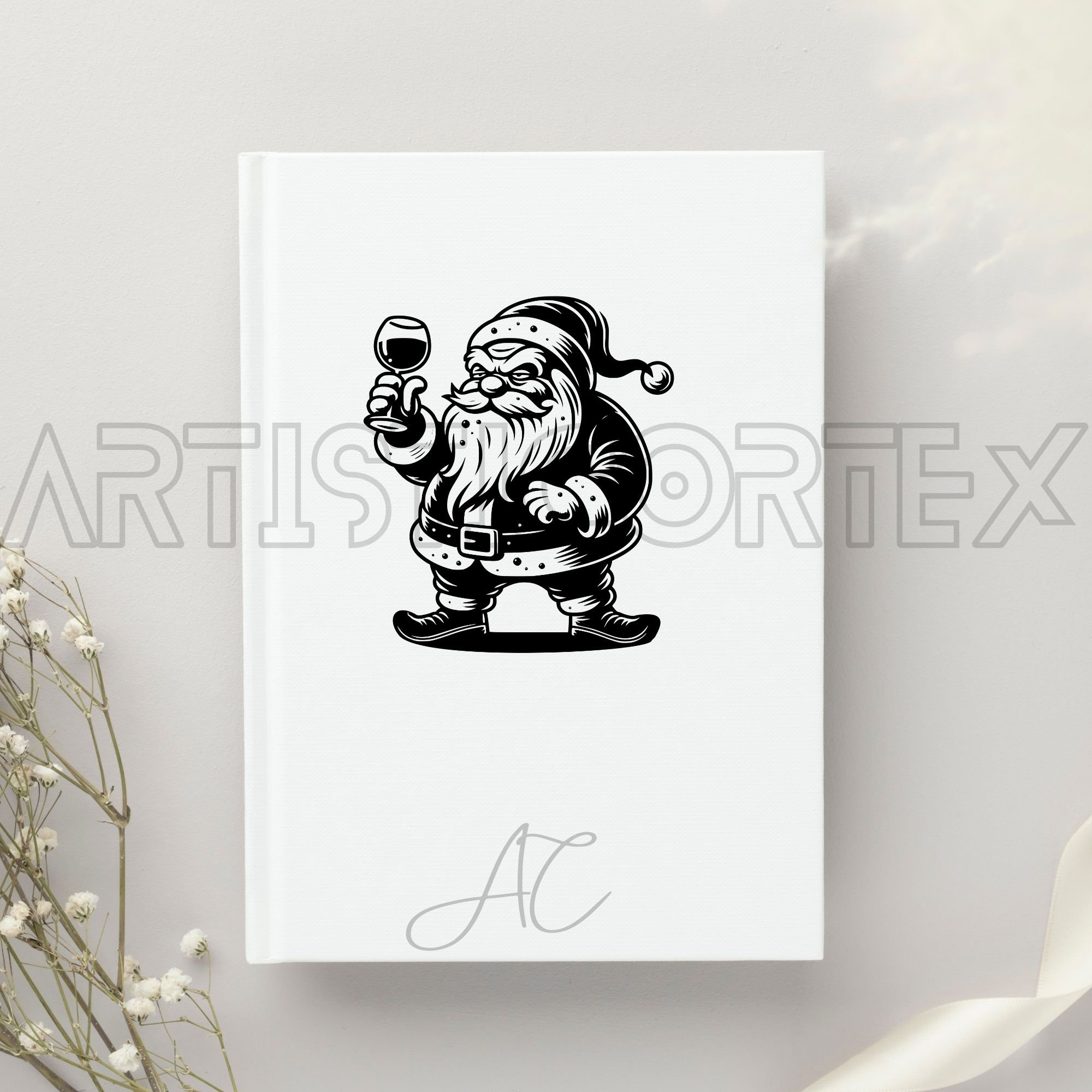 Drunk Santa SVG Bundle, Santa With Beer PNG, Santa With Wine Clipart ...