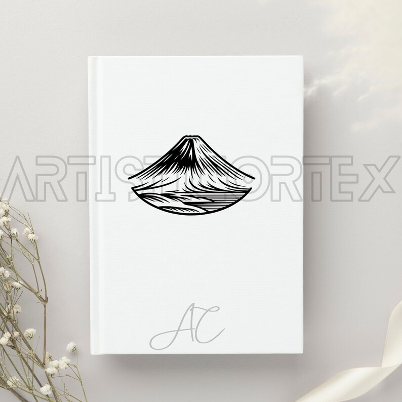 Mount Fuji SVG Bundle, Fuji PNG, Fuji Mountain Clipart, Hand Drawn ...