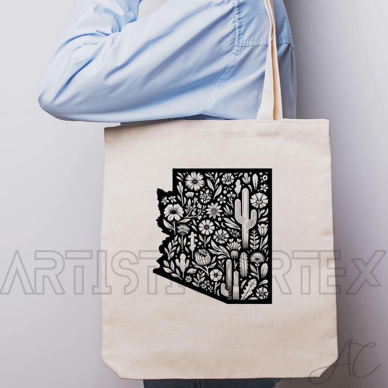 Arizona SVG Bundle, Arizona Map PNG ,arizona Outline Clipart, Hand ...