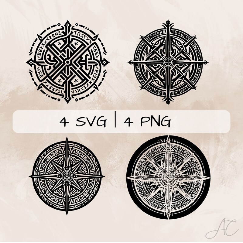 Viking Compass - Etsy