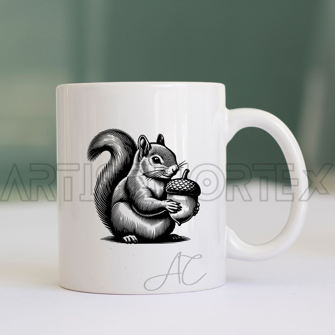 Acorn SVG Bundle, Squirrel With Acorn PNG, Acorn on Branch Clipart ...