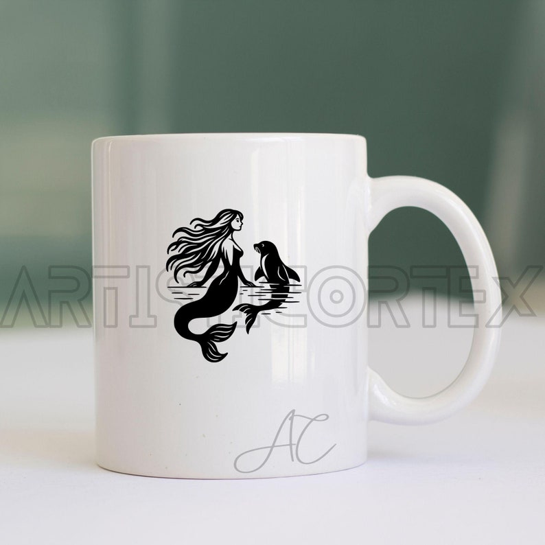 Selkie SVG Bundle, Seal Folk PNG, Mythological Shapeshifter Clipart ...