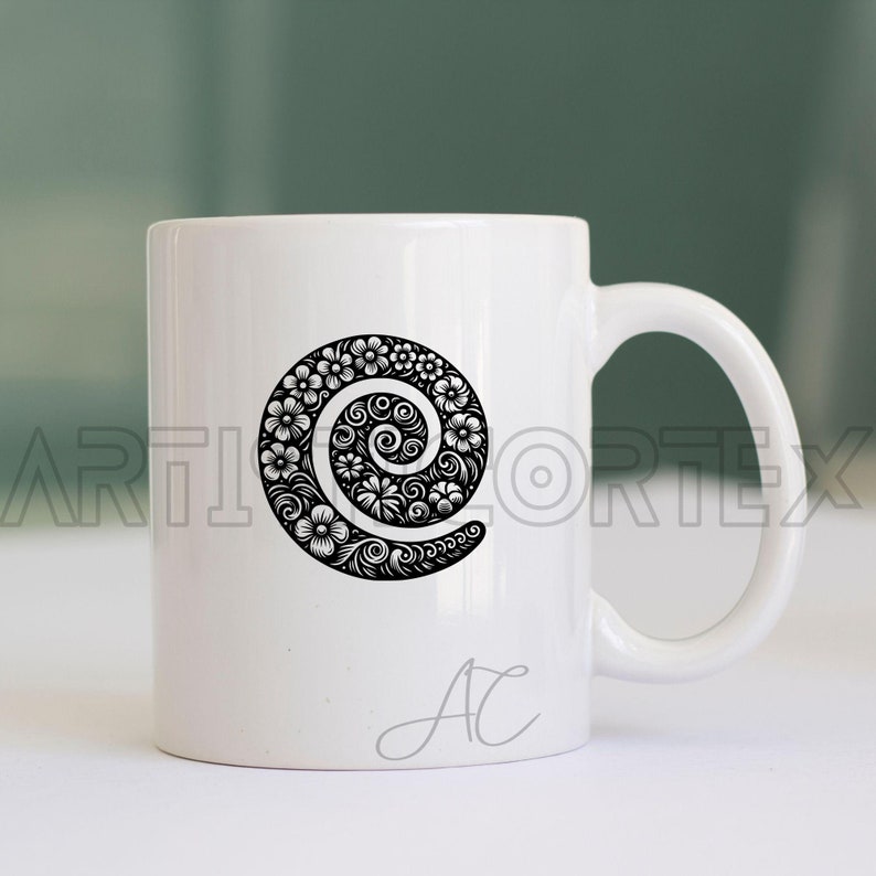 Koru SVG Bundle, Koru Symbol PNG ,maori Clipart, Hand Drawn Koru ...