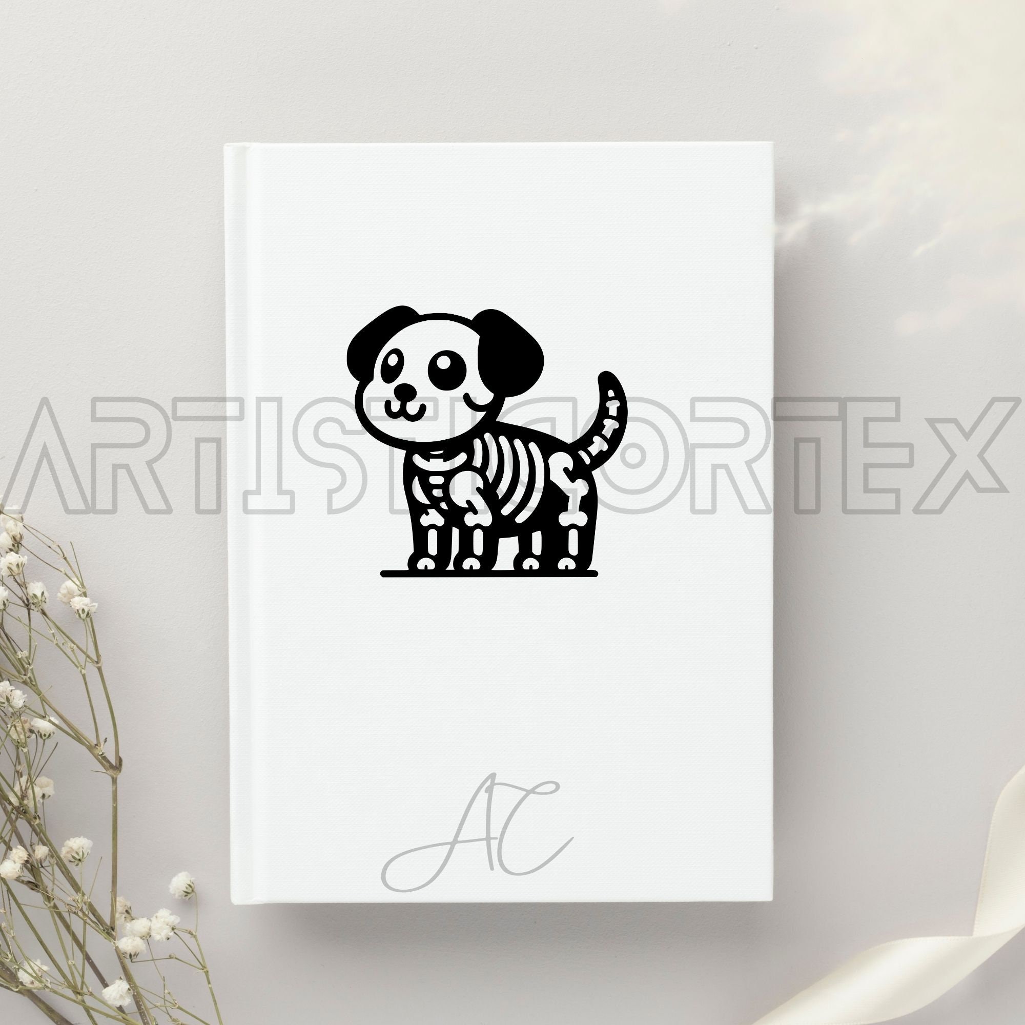 Dog Skeleton SVG, Dog SVG, Skeleton SVG, Vector, Hand Drawn Dog ...