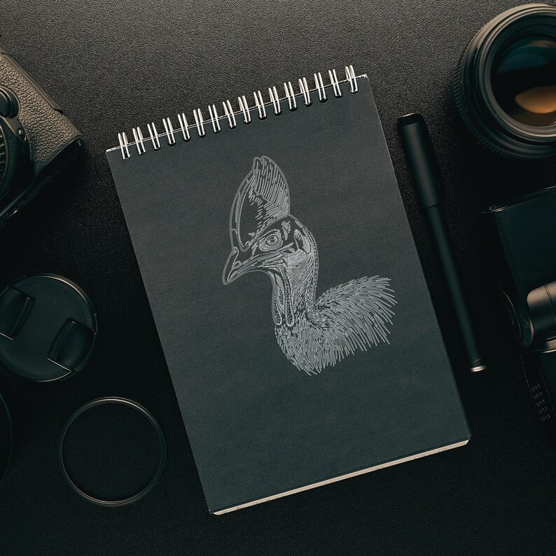 Cassowary SVG Bundle, Cassowary Bird PNG ,cassowary Clipart, Hand Drawn ...