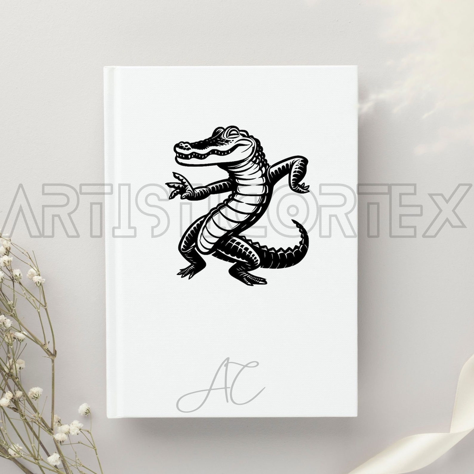 Alligator SVG Bundle, Crocodile PNG, Dancing Alligator Clipart, Hand ...