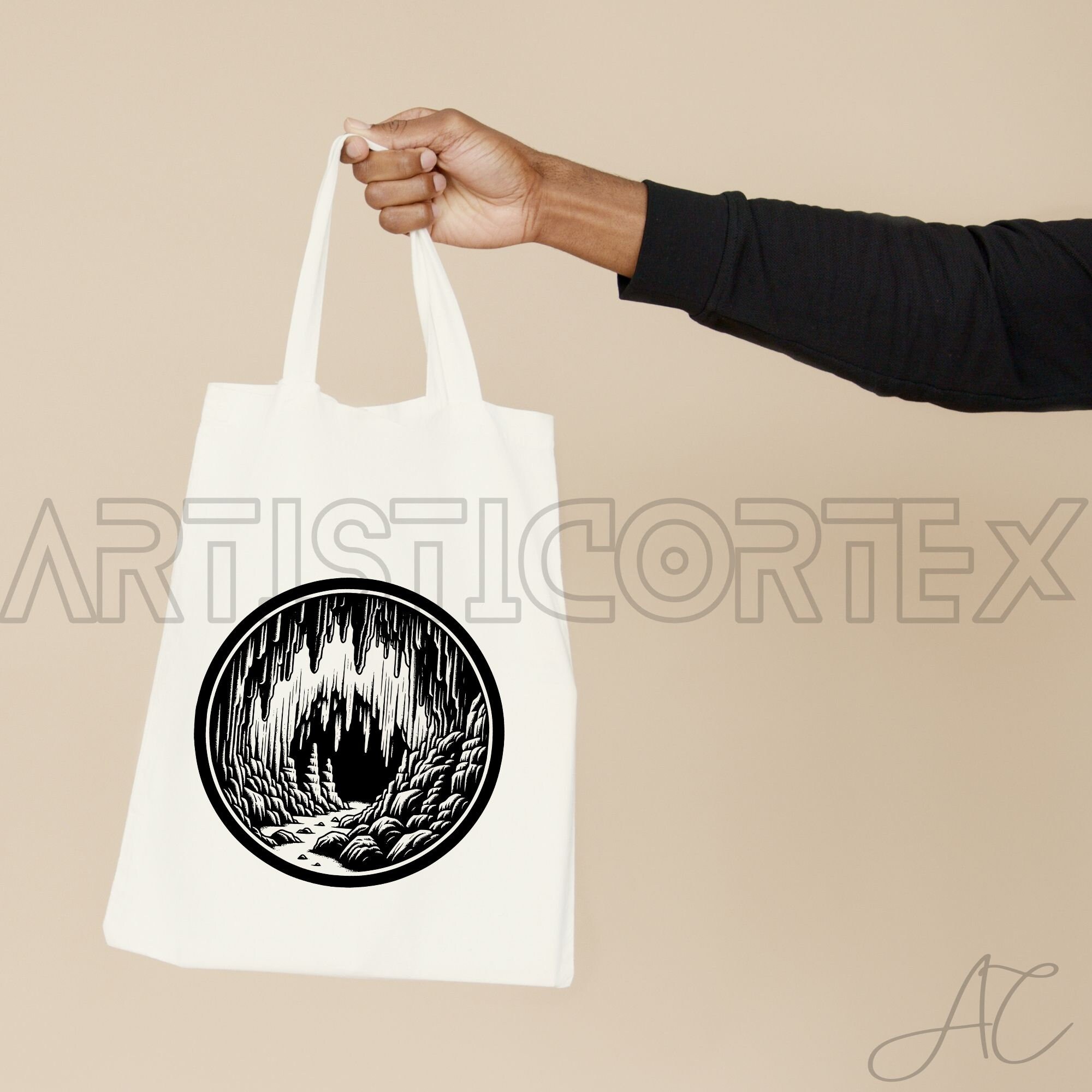 Cave SVG Bundle, Cave With Lake PNG, Stalactites Clipart, Cave and ...