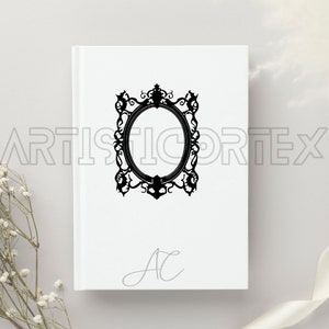 Spooky Mirror Frame SVG, Creepy Mirror Frame Vector, Halloween Mirror ...