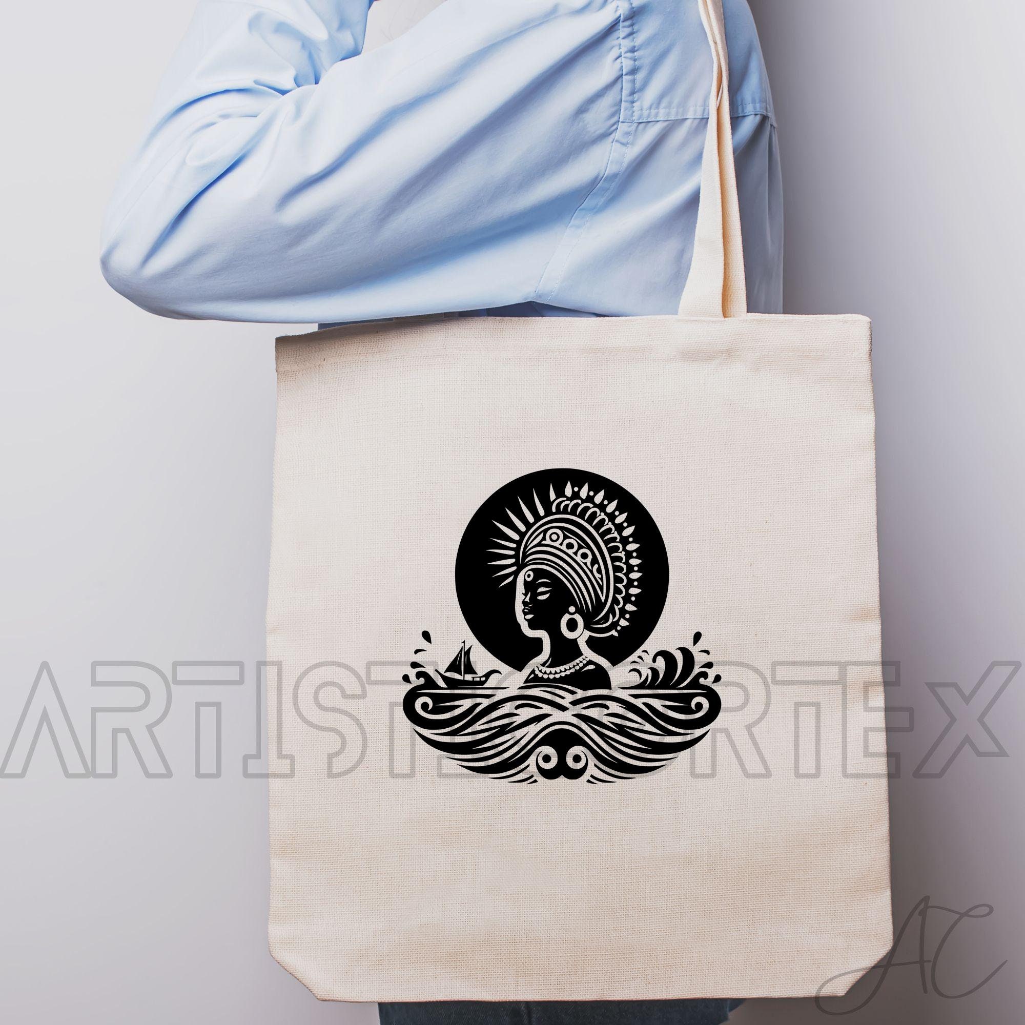 Oba SVG Bundle, Goddess of River PNG , Oba Orisha Clipart, Hand Drawn ...