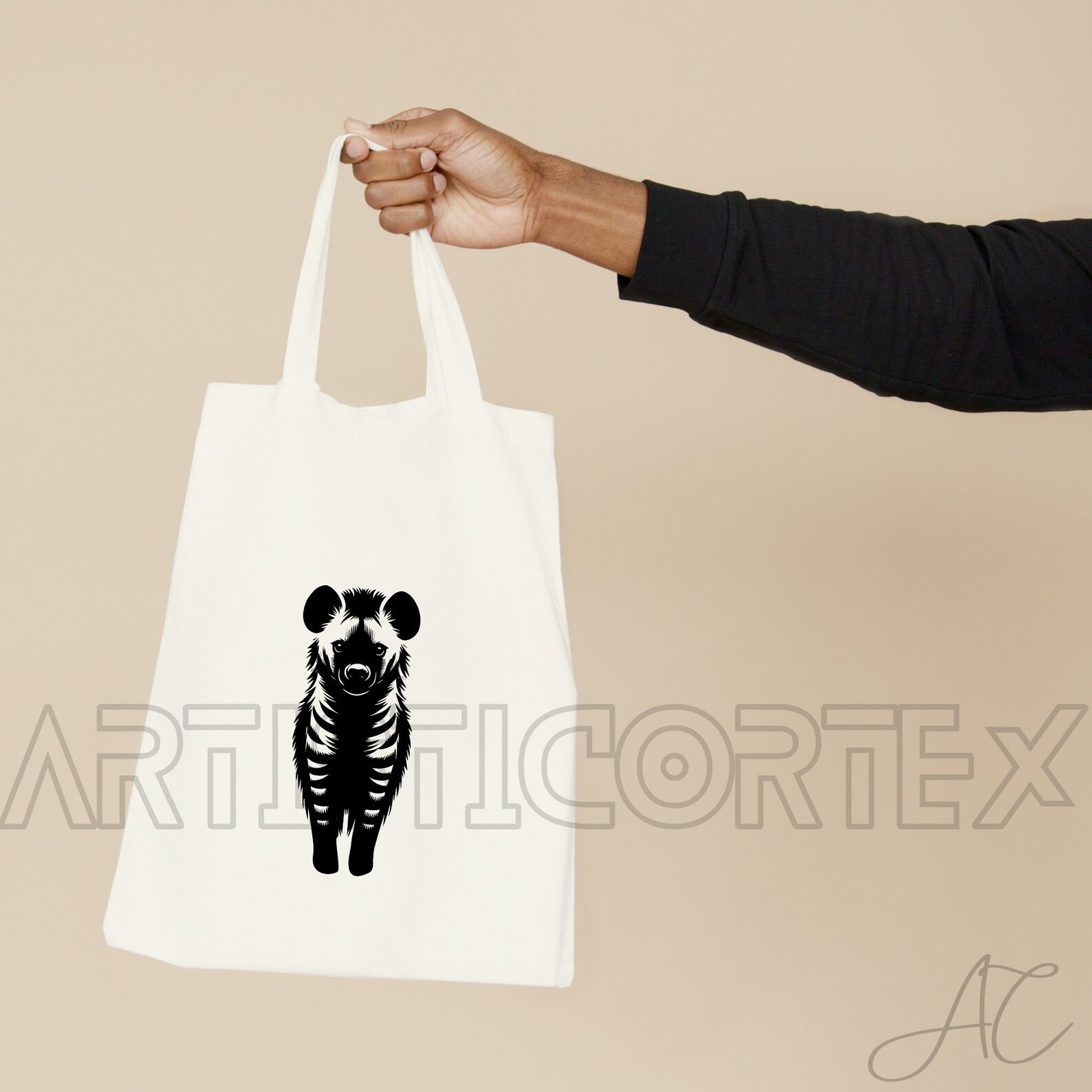 Hyena SVG Bundle, Spotted Hyena PNG, Hyena in Savanna Clipart, Hand ...