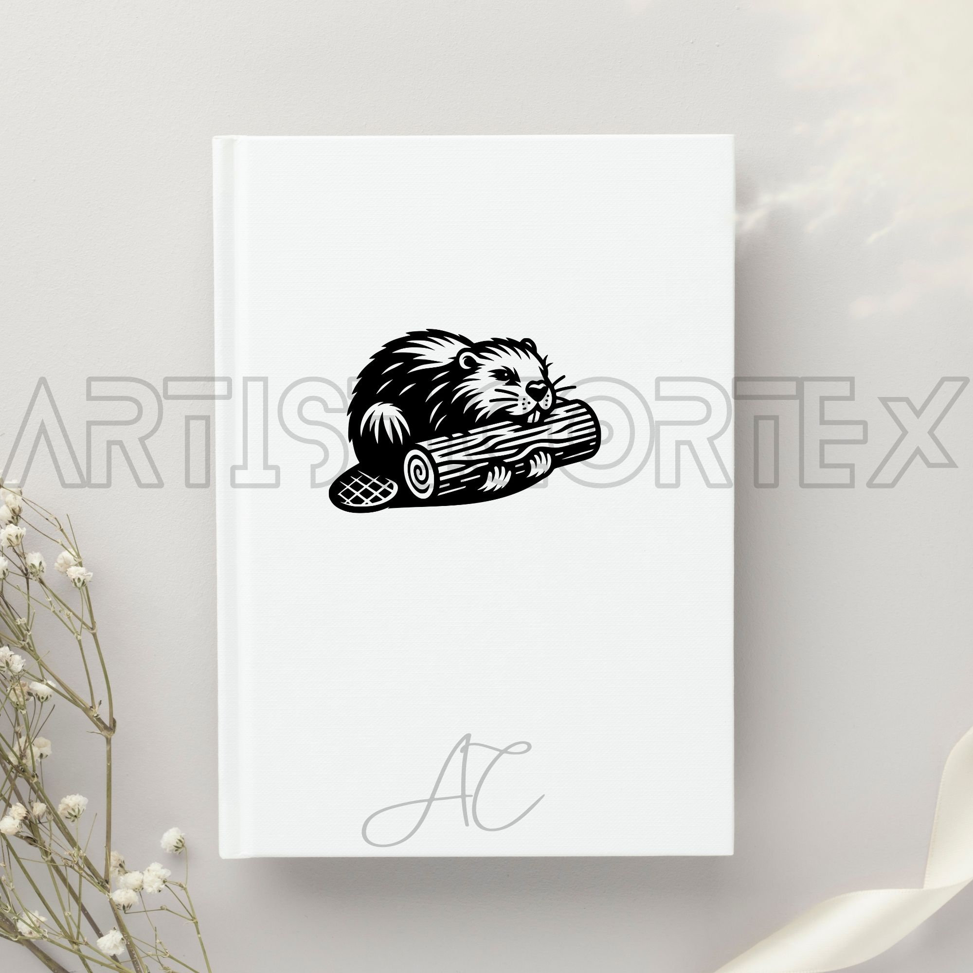 Beaver SVG Bundle, Beaver With Chainsaw PNG, Beaver and Wood Clipart ...