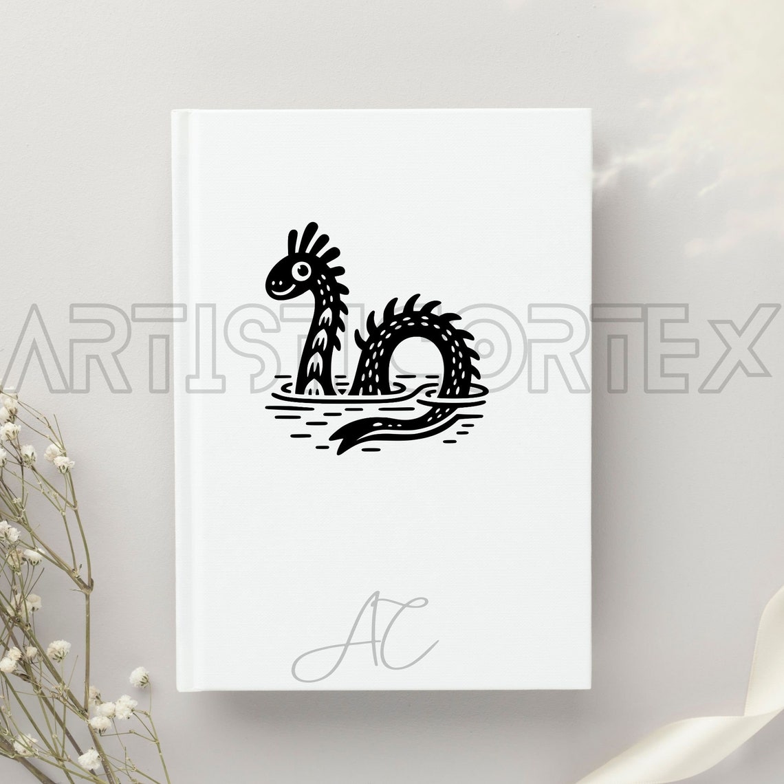 Loch Ness Monster SVG Bundle, Loch Ness PNG, Lake Monster Clipart, Hand ...