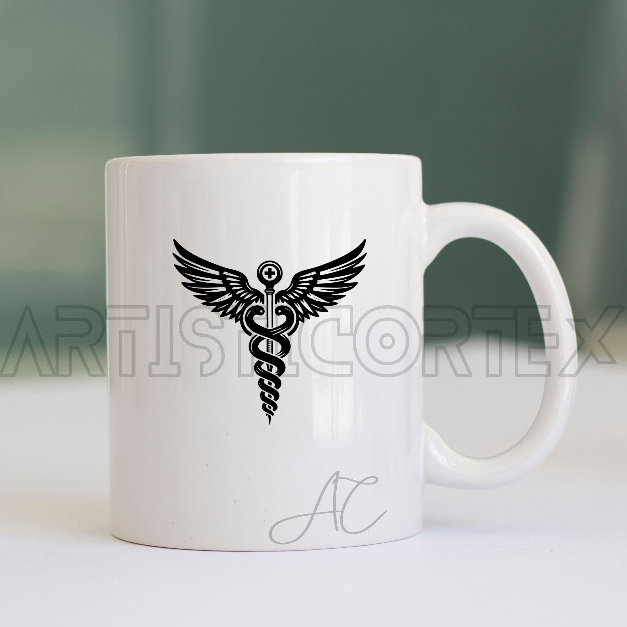 Caduceus SVG Bundle, Caduceus Sign PNG , Caduceus Staff Clipart, Hand ...