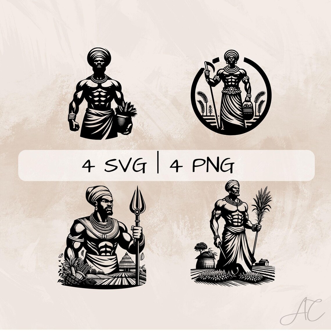 Orisha Oko SVG Bundle, Orisha Yoruba PNG ,african Mythology Clipart ...
