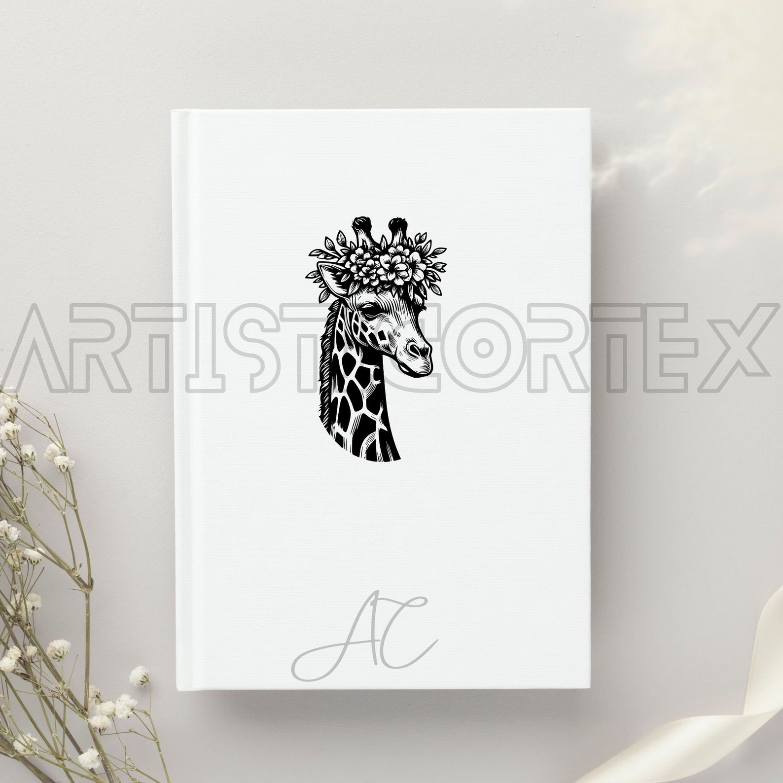 Giraffe SVG Bundle, Floral Giraffe PNG, Giraffe With Sunglasses Clipart ...
