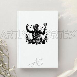 Dionysus SVG Bundle, God of Wine PNG ,greek Mythology Clipart, Hand ...
