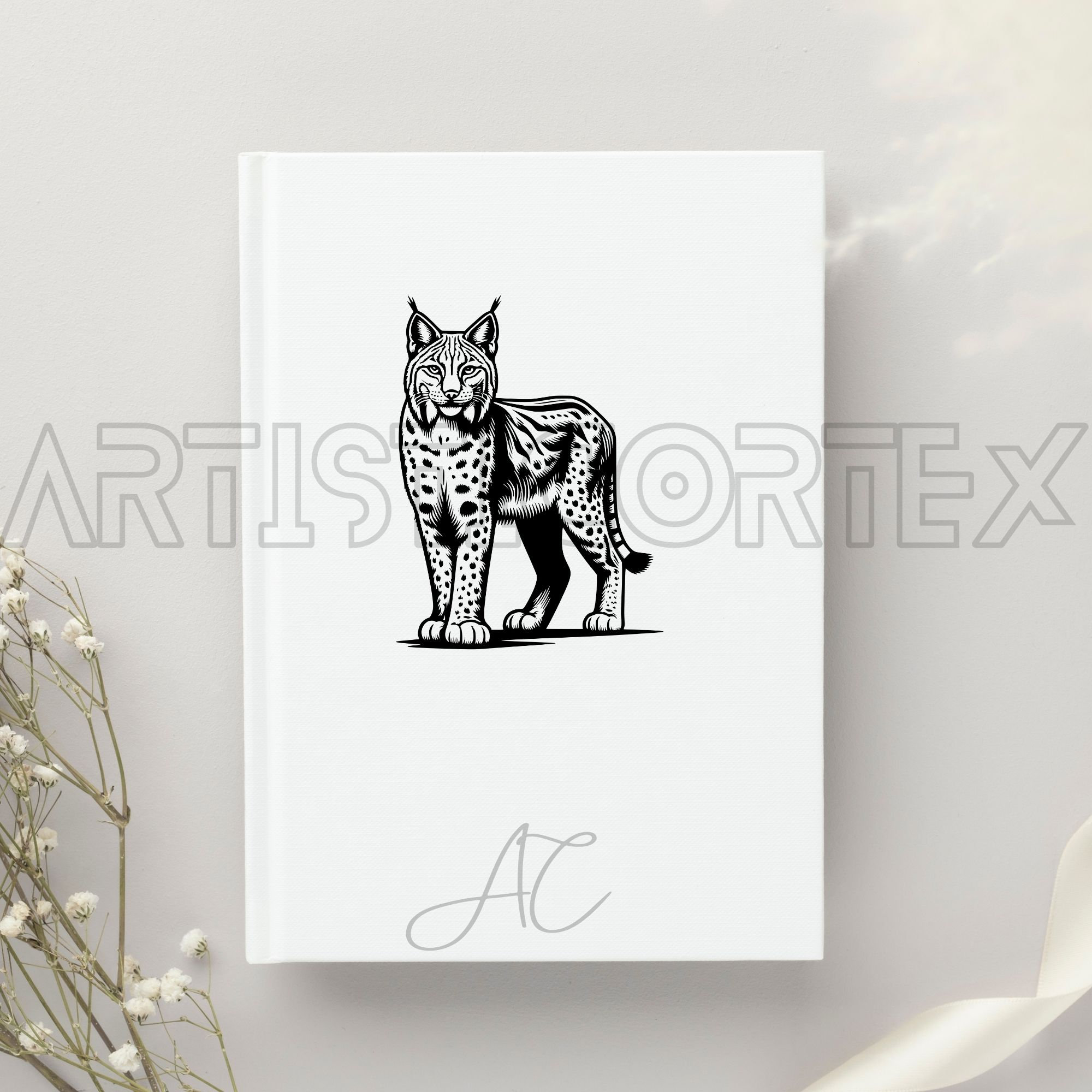 Lynx SVG, Lynx Face PNG, Lynx Cat Clipart, Hand Drawn Lynx Pictures for ...