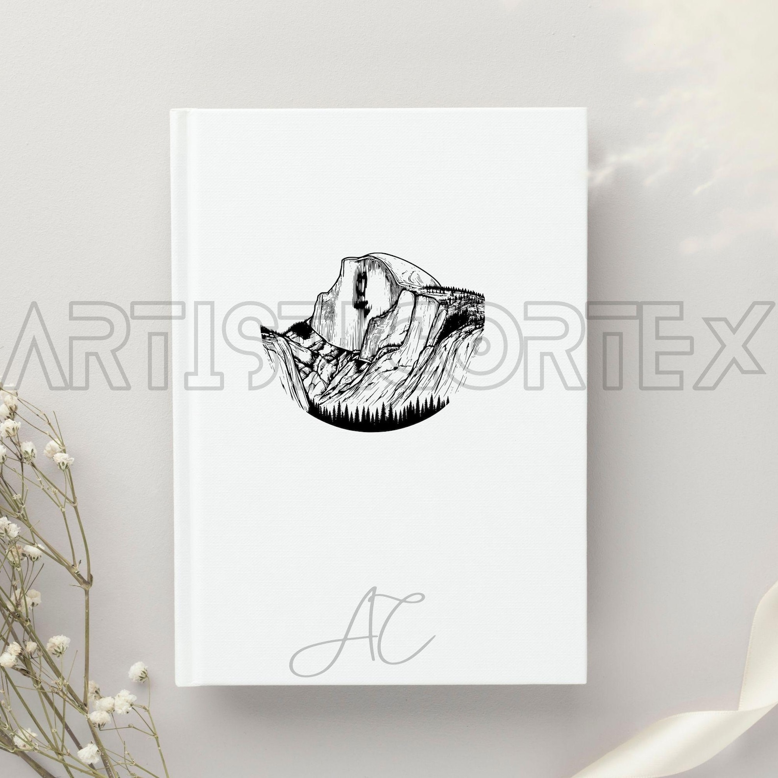 Yosemite Half Dome SVG Bundle, Yosemite PNG , Mountain Clipart, Hand ...