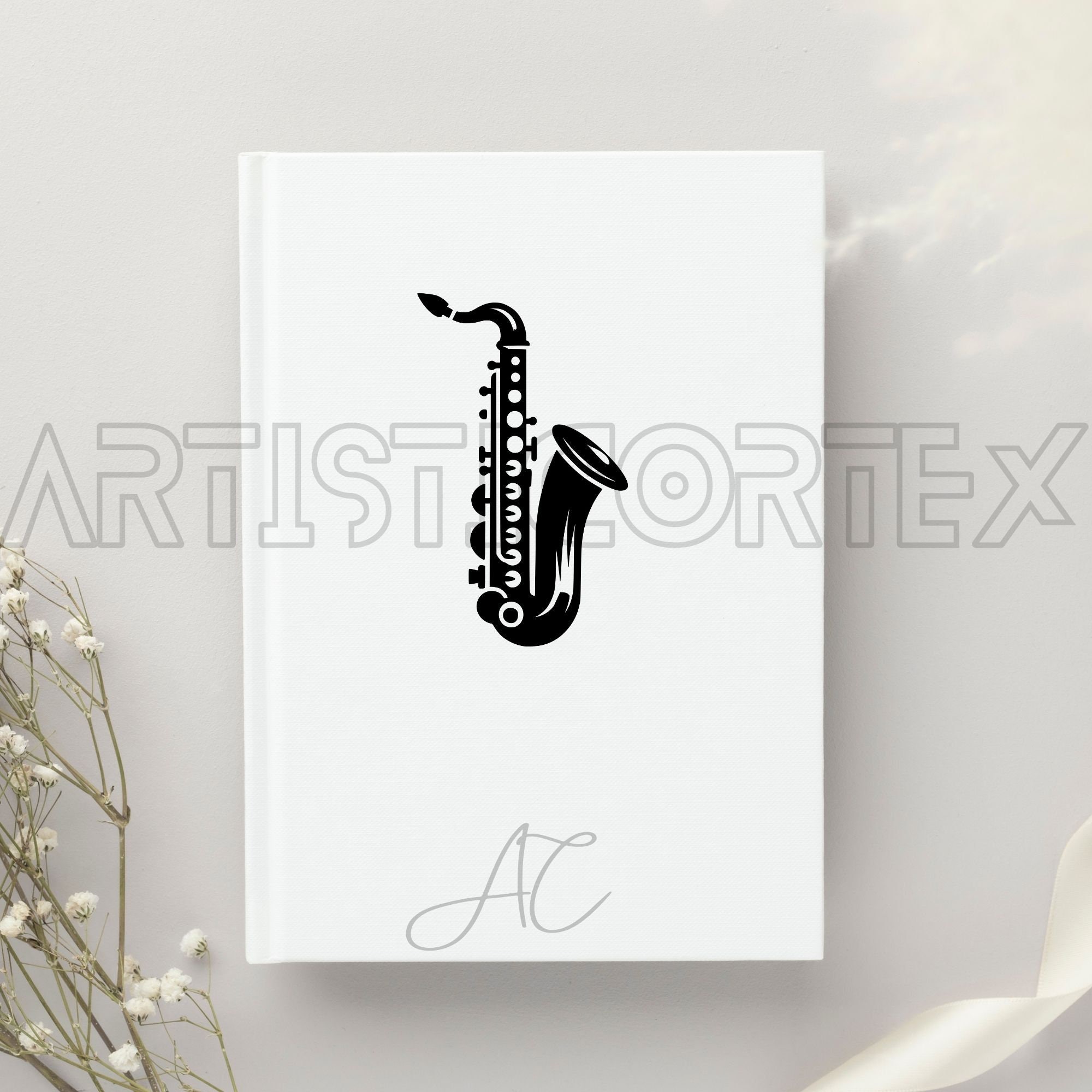 Saxophone SVG Bundle, Music Instrument PNG, Saxophone and Heart Clipart ...