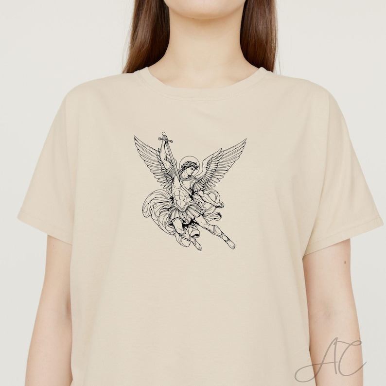 Archangel Michael SVG Bundle, Saint Michael PNG, Michael and Sword ...