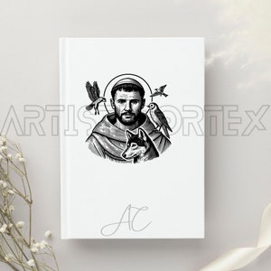 St Francis SVG Bundle, Saint Francis of Assisi PNG, Saint Francis ...