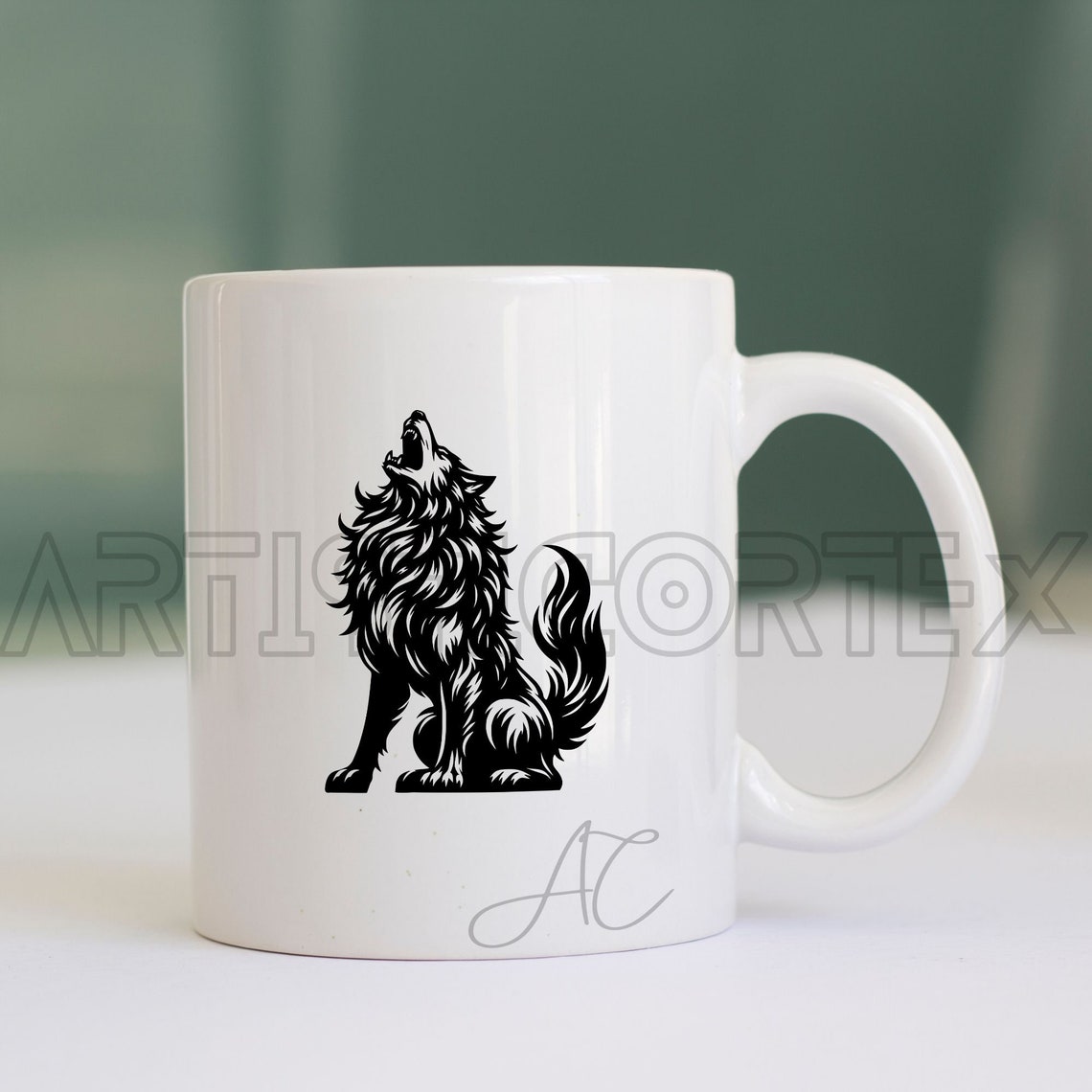 Fenrir SVG Bundle, Wolf PNG, Norse Mythology Clipart, Hand Drawn Fenrir ...